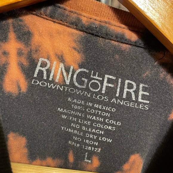 Ring of Fire | Shirts | Custom Ring Of Fire Mens Shirt Indian Chief ...
